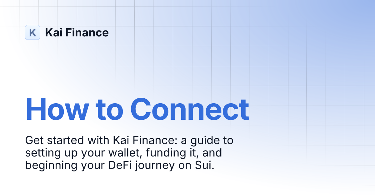 How to Connect | Kai Finance